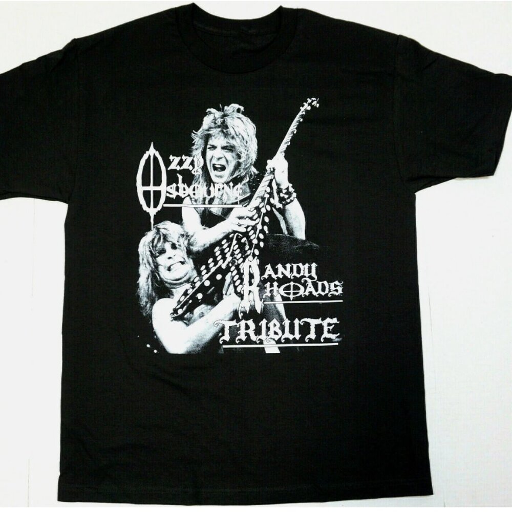 Ozzy Osbourne T-Shirt Randy Rhoads Tribute Tee Shirt … - Gem